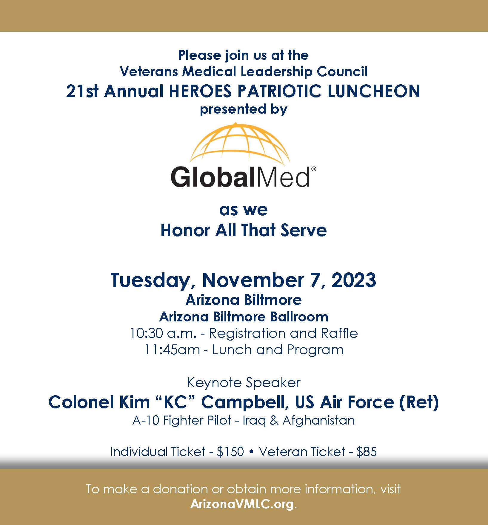 2023 HEROES LUNCHEON